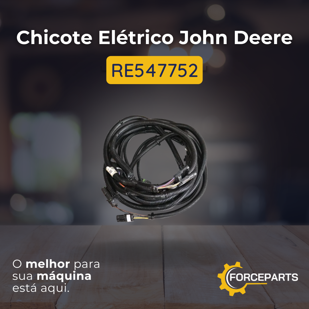 Chicote Elétrico John Deere RE547752