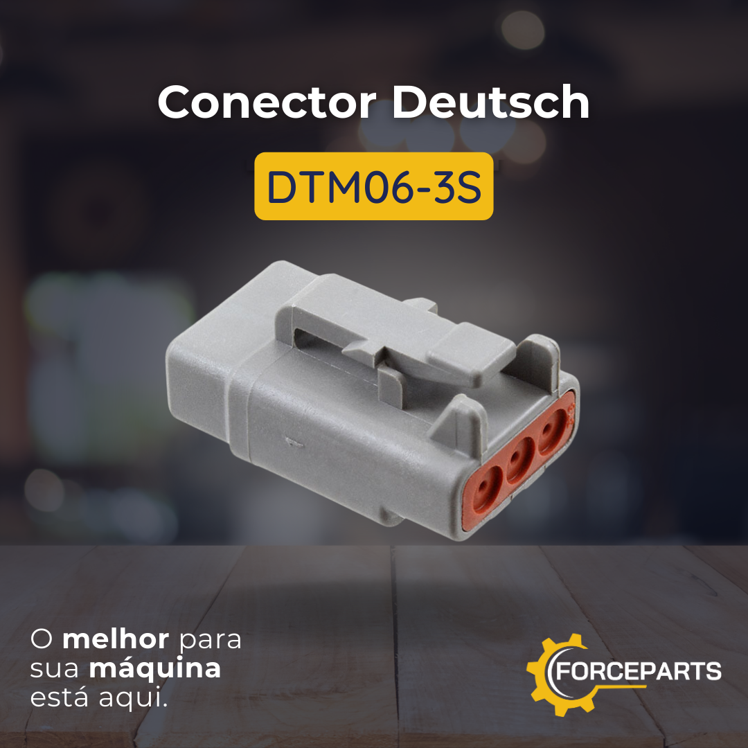 Conector Deutsch DTM06-3S