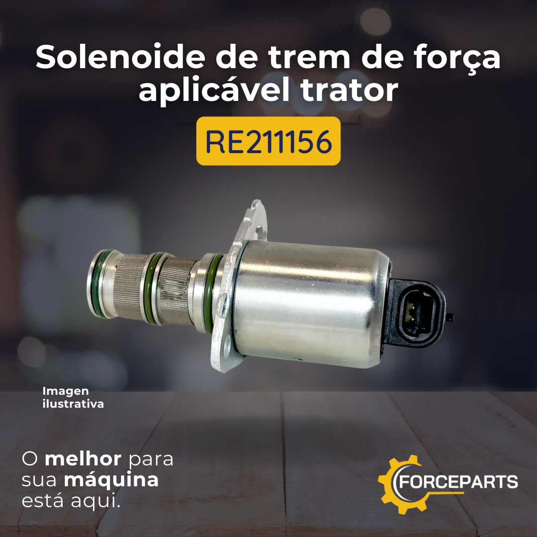 RE211156 SOLENOIDE DE TREM DE FORÇA APLICAVEL TRATOR