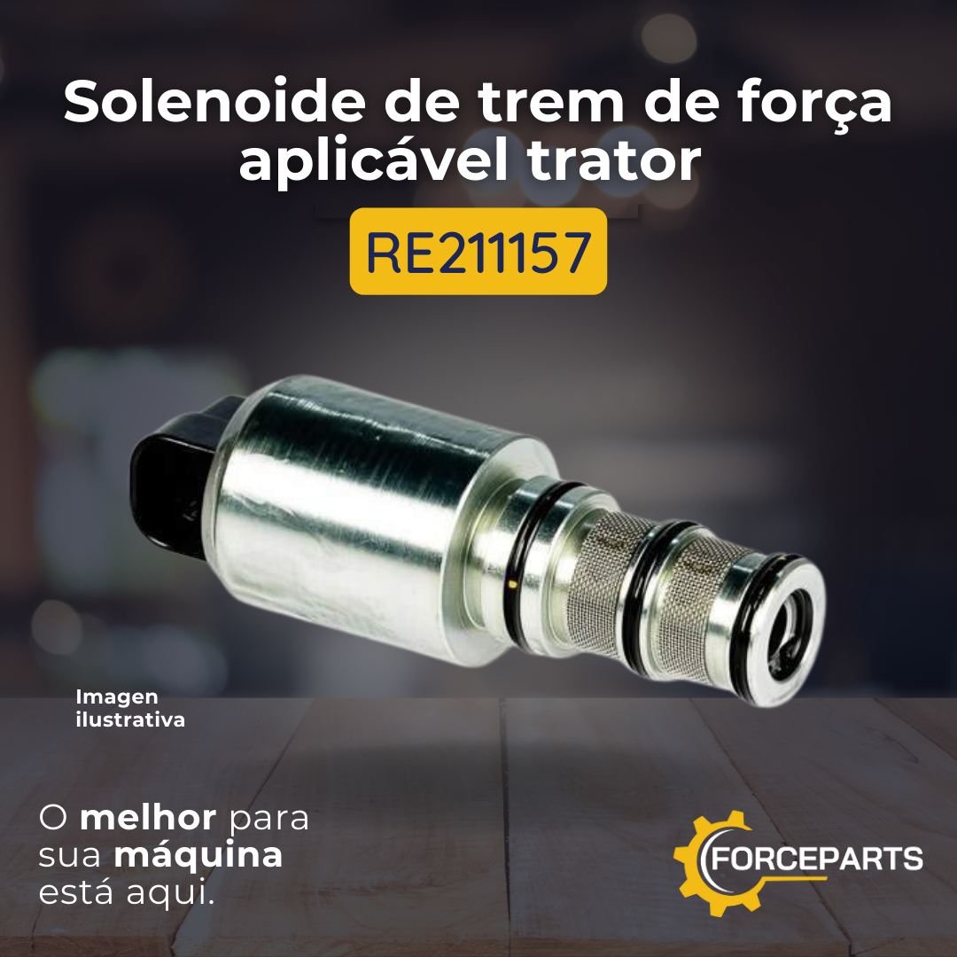 RE211157 SOLENOIDE DE TREM DE FORÇA APLICAVEL TRATOR